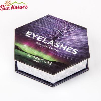China Customized Cardboard Cosmetic Lipstick Paper Box Packaging/Lip Gloss/Lip Glaze Eyelash Magnetic Box With Insert for sale