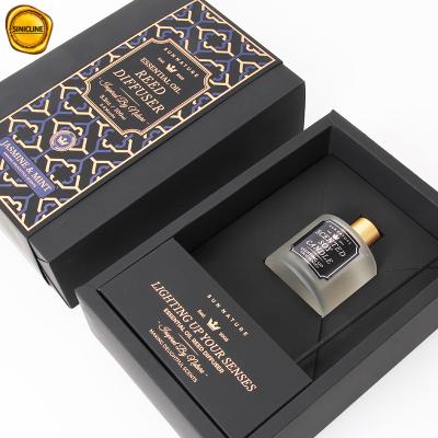 China Luxury Branded Premium Custom Handmade Rigid Cardboard Cosmetic Gift Unique Perfume Packaging Box for sale