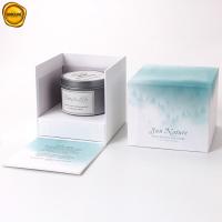 China Luxury Candle Packaging Boxes Custom Logo Rigid Cardboard For Cosemtic for sale