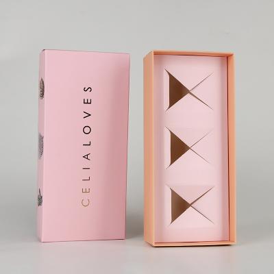 China Custom Pink Printing Base And Lid Box Soy Candle Gift Box Packaging for sale