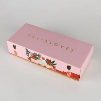 China Custom Pink Printing Base And Lid Box Soy Candle Gift Box Packaging for sale