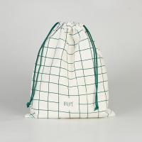 China Wholesale Custom Logo Printed Reusable Eco Friendly Cotton Drawstring Bag for sale