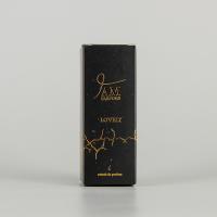 China Custom Luxury Perfume Gift Box Hot Stamping Gold Foil Cosmetics Paper Box for sale
