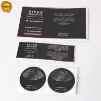 China Black Personal Care Packaging Boxes Cardboard Box Gift Paper Box for sale