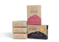 China Custom Soap Boxes Biodegradable Eco Friendly Foldable Kraft Paper Box for sale