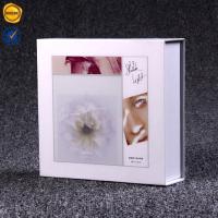 China Lip Oil White Cardboard Gift Packaging Boxes Foam Insert for sale