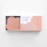 China 100mm Skincare Foldable Cardboard Gift Boxes Kraft Paper Soap Packaging for sale