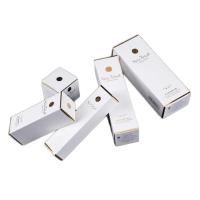 China Custom Skincare Packaging Box Eye Cream Boxes Gold Logo Paper Box for sale