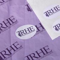China Customized Label Stickers Oval Paper Sticker Labels For Hair Extension for sale