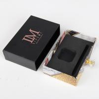 China Matte Black Cosmetic Packaging Box Cardboard For Lip Serum for sale