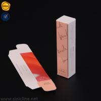 China Custom Printing Folding Paper Cosmetic Packaging Box For Lipstick for sale
