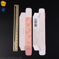 China Custom Printing Folding Paper Cosmetic Packaging Box For Lipstick for sale