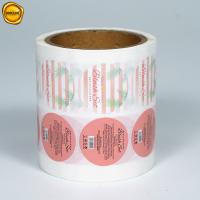 China Sustainable Round Paper Sticker Labels Custom Packaging Stickers For Cosmetic & Beauty for sale