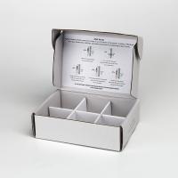 China Luxury Cardboard Paper Perfume Packaging Business Shipping Flat Handle Gift Boxes for sale