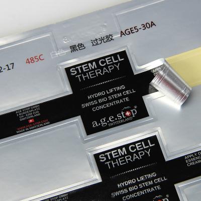 China 7cm Custom Removable Matte Sticker Paper Personalised Labels For Bottles for sale