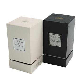 China Custom Printed Luxury Cardboard Perfume Bottle Packaging Boxes With Foam Insert for sale