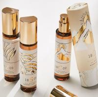 China Luxury Cylindrical Paperboard Tube Fragrance Perfume Packaging Gift Round Paper Box for sale