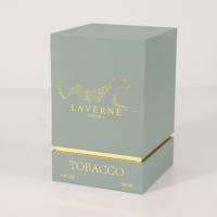 China Custom Printed Logo Paper Cardboard Perfume Glass Bottle Gift Packaging Box With Foam Insert for sale