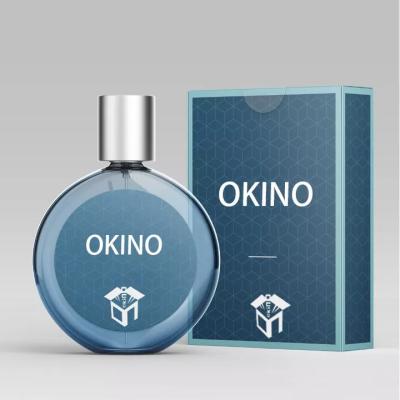 China Custom Decorative Luxury Black Packaging Box For Perfume With Printing for sale