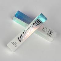 China Custom Holographic Plastic Mascara Packaging Box For Cosmetics for sale