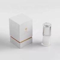 China Custom Black White Cosmetic Perfume Vial Perfume Packaging Box Design Templates for sale