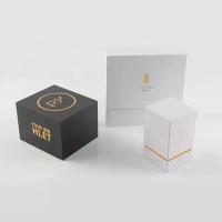 China Custom Black White Cosmetic Perfume Vial Perfume Packaging Box Design Templates for sale