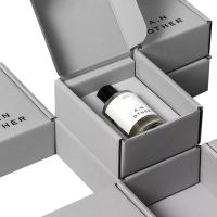 China Custom Logo Color Printed Luxury Corrugated Cardboard Perfume Special Paper Packaging Box for sale