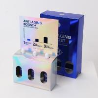 China Custom Serum Paper Box For Beauty Care Products Royal Blue Paper Box for sale