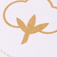 China 1.8in Sticker Waterproof Kraft Paper Labels For Clothing Brands for sale