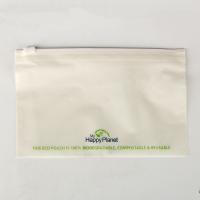 China Biodegradable Compostable PLA Corn Starch Plastic Ziplock Bag for sale