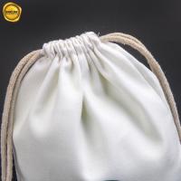 China Eco Packaging Solutions Sustainable Bamboo Fabric Drawstring Dust Bag for sale