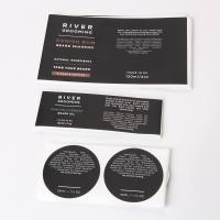 China Personalized Paper Sticker Labels Bottle Labels For Men'S Cosmetic / Skincare for sale