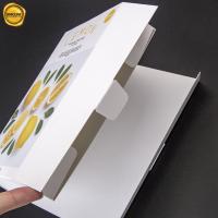 China Personalized Eco Sugar Cane Paper Facial Mask Packaging Box for sale