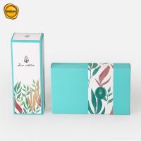 China 5.5cm Ivory Folding Skincare Packaging Box Lotion Color Printing for sale