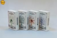 China Custom Design Printing Soap Box White Paper Soap Packaging Bar Boxes for sale