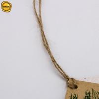 China Sustainable Tree Free 350gsm Bamboo Paper Hang Tag With Custom Printing for sale