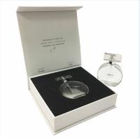 China Custom Logo Printed Cosmetic Bottle Box Elegant Perfume Paper Gift Box Packaging for sale