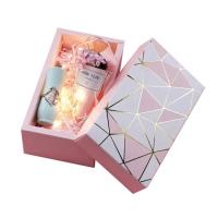 China Custom Perfume Packaging Box Four Piece Set Perfume Packaging Box for sale