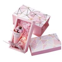 China Custom Perfume Packaging Box Four Piece Set Perfume Packaging Box for sale