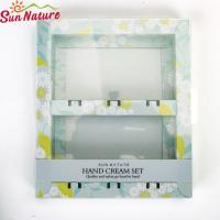 China Custom Hand Cream Paper Box Skincare Packaging Boxes With Window for sale
