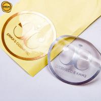 China Clear Vinyl Stickers Transparent Vinyl Printer Paper For Costmetic for sale