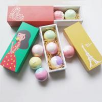 China Custom Print Luxury Cardboard Paper Custom Brown Kraft Bath Bombs Set Packaging Boxes for sale