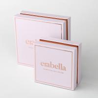 China 20cm Flat Pack Cardboard Gift Boxes Wig Packaging Printing Logo for sale