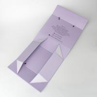 China 250mm 3in Pink Purple Foldable Hair Extension Wig Packaging Boxes for sale