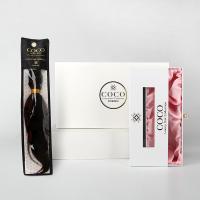 China 10cm Hair Extension Packaging Box For Wigs Bundles Drawer Hair Weave for sale