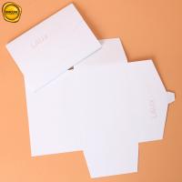 China 12cm Foldable Packaging Box For Full Set Hair Extension Wigs for sale