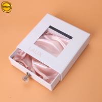 China 12cm Foldable Packaging Box For Full Set Hair Extension Wigs for sale