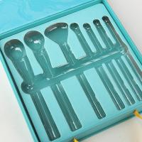 China Eco Friendly Packaging For Makeup Brushes Cardboard Gift Boxes Christmas With Handle for sale
