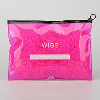 China 25 X 35cm Plastic Printed Ziplock Bags Hair Extension Packaging Bags for sale