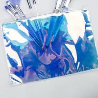 China Beauty Fancy Cardboard Gift Boxes Clear Pvc Packaging Custom Logo Brush Bag for sale